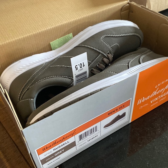 Weatherproof | Shoes | Weatherproof Vintage Brand New 12 Gray Sneakers ...